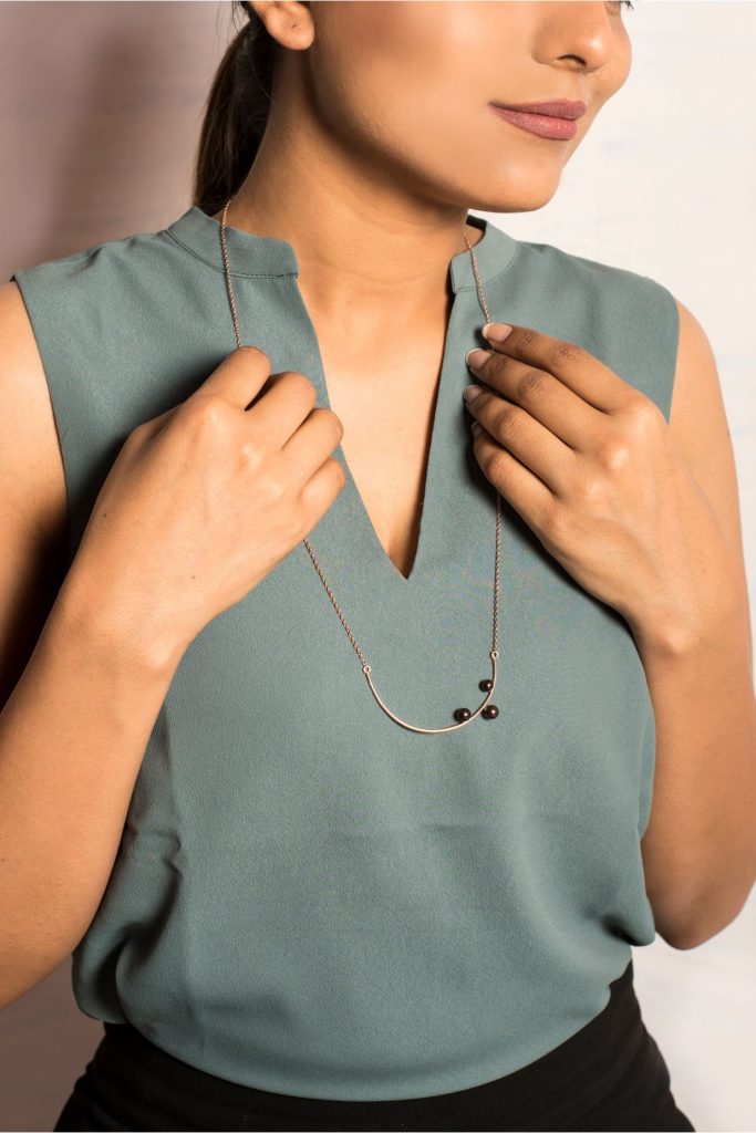 Luna pearl necklace | Toorya